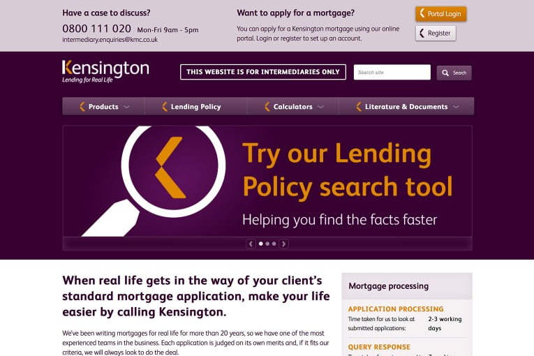 Kensington unveils new intermediary website